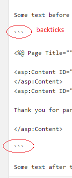 Using Markdown to display code blocks in WordPress – Mike Colbert Online
